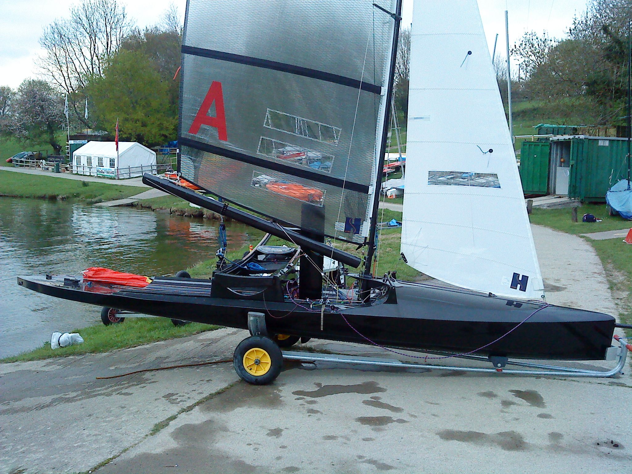 Development of a new Asymmetric design -Jet - International Canoe UK